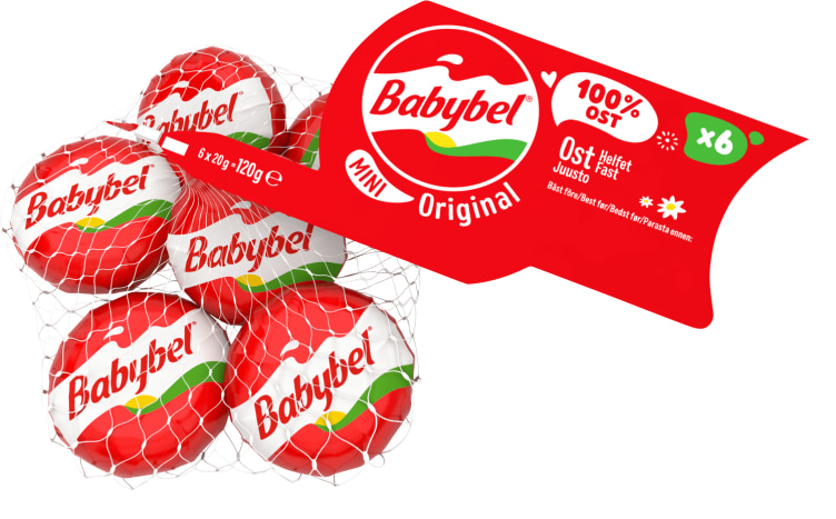 Babybel Mini - Original 120g Babybel | Meny.no