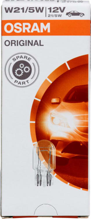 BILLAMPE 7515 W21/5W 12V OSRAM