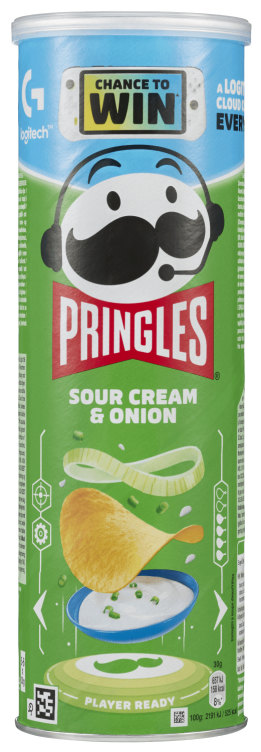 Kjøp Pringles. Sour Cream&Onion 165g hos SPAR - 39,90 kr | SPAR