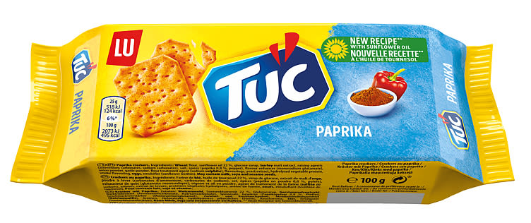 TUC KJEKS PAPRIKA 100G LU