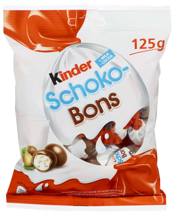 KINDER SCHOKO-BONS 125G DSP FERRERO