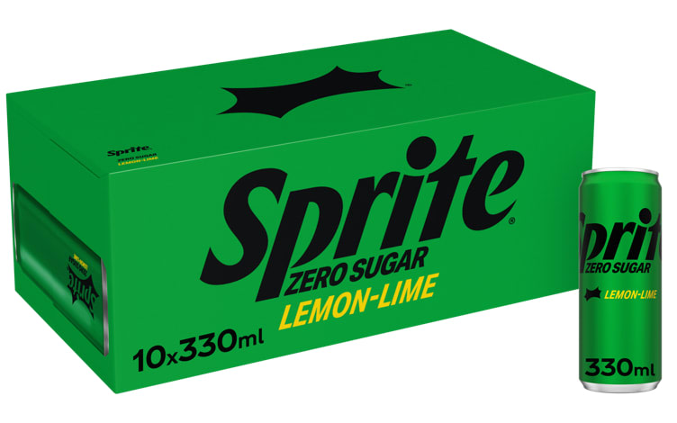 Sprite Zero - 0,33lx10 boks | Meny.no