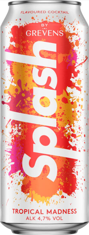 Splash - Tropical Madness 0,5l boks | Meny.no