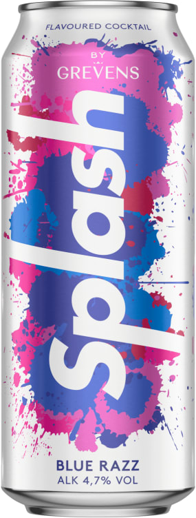 Splash - Blue Razz 0,5l boks | Meny.no