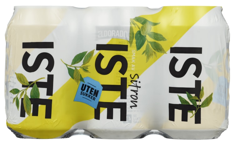Kjøp Iste Sitron. u/Sukker 0,33lx6 boks Eldorado hos SPAR - 59,90 kr | SPAR