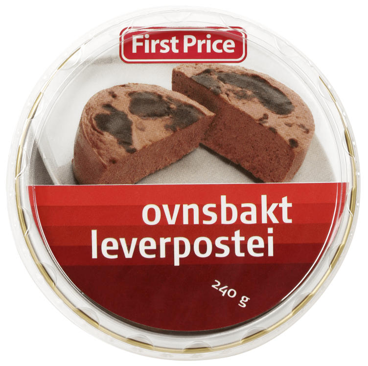 Leverpostei - Ovnsbakt 240g First Price | Meny.no