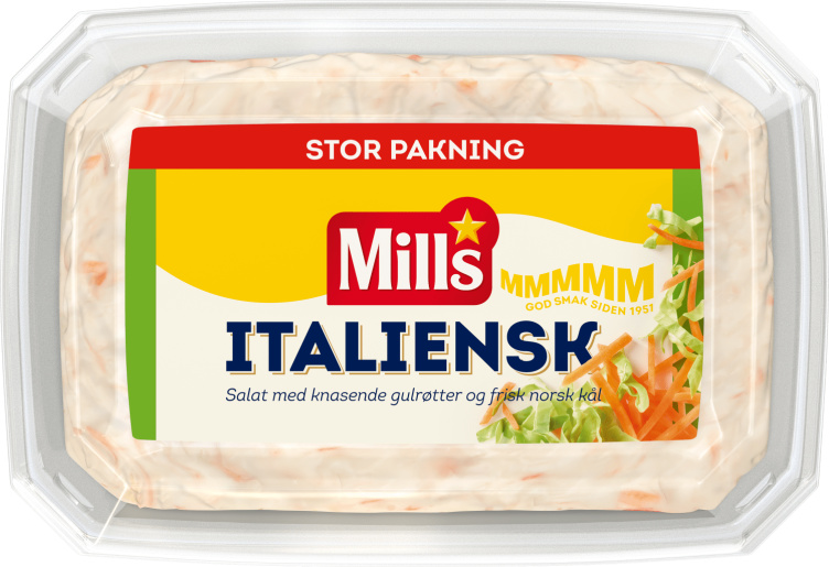 Italiensk Salat - 400g Mills | Meny.no