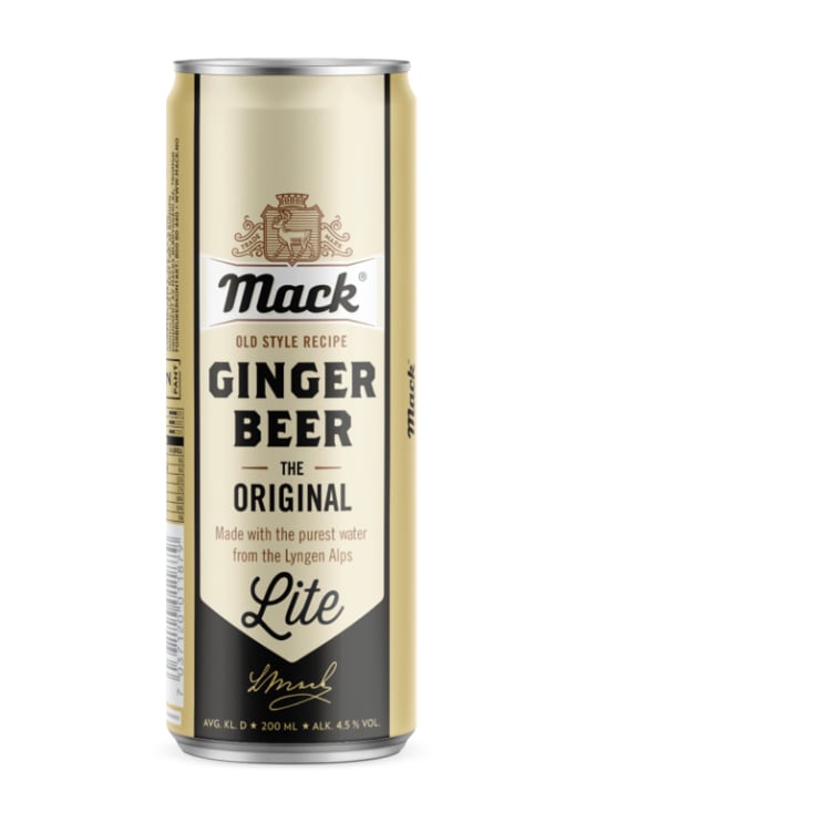 MACK GINGER BEER LITE 0,33LX4 BX