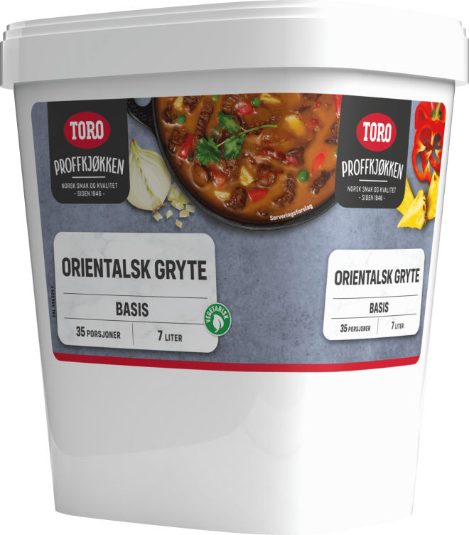 TORO ORIENTALSK GRYTE 7 L
