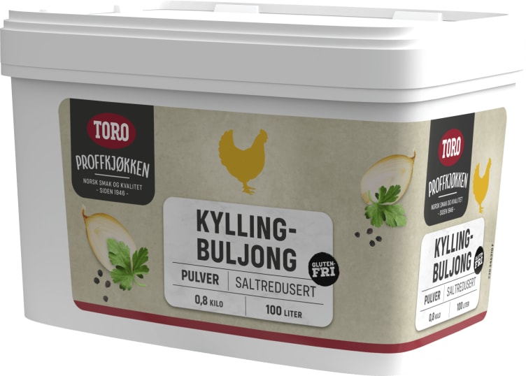 TORO KYLLINGBULJONG SALTREDUSERT 100 L