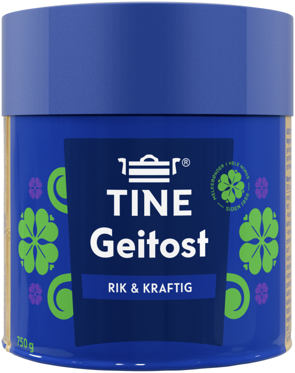 GEITOST EKTE RUND 750G TINE