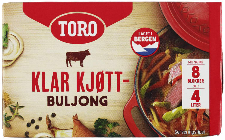 Kjøttbuljong Klar - 80g Toro | Meny.no