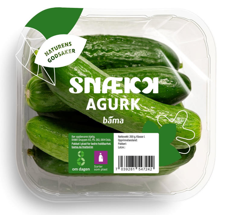 Kjøp Agurk. Snack 200g hos MENY - 34,90 kr | MENY