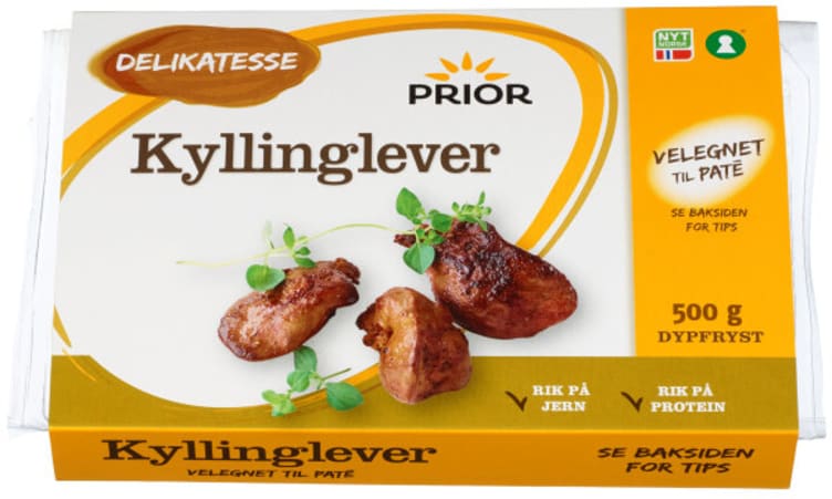 Kyllinglever - 500g Prior | Meny.no