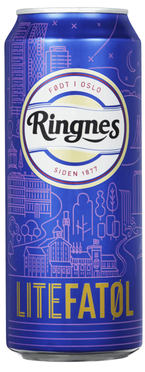 Ringnes Lite - Fatøl 0,5l boks | Meny.no