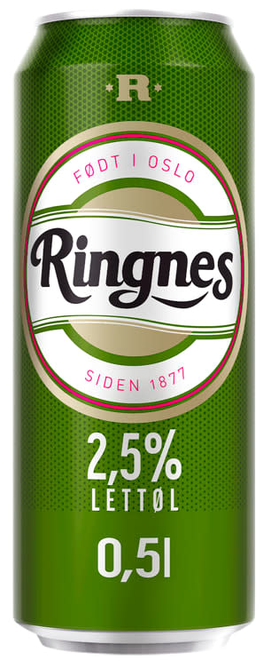 Ringnes Lettøl - 0,5l boks | Meny.no