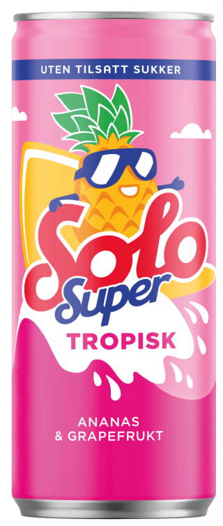 Solo Super - Tropisk 0,33l boks | Meny.no