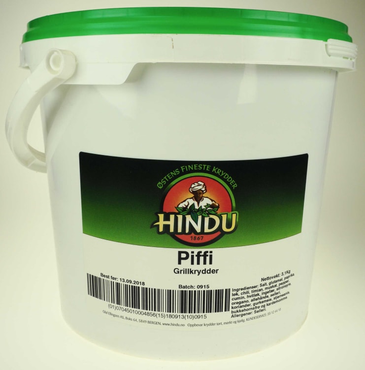 PIFFI GRILLKRYDDER HINDU