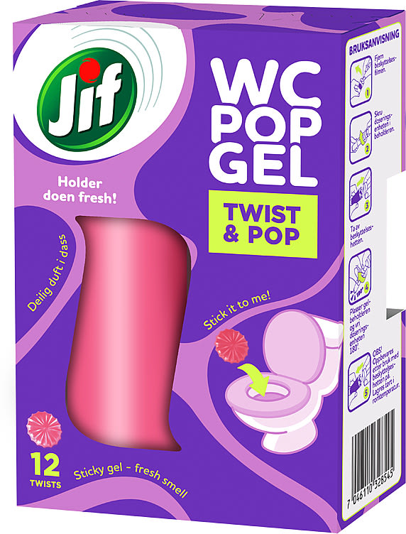Kjøp Jif Wc Pop Gel. 75ml hos SPAR - 64,90 kr | SPAR
