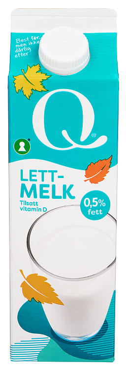 LETTMELK 0,5% 1L Q