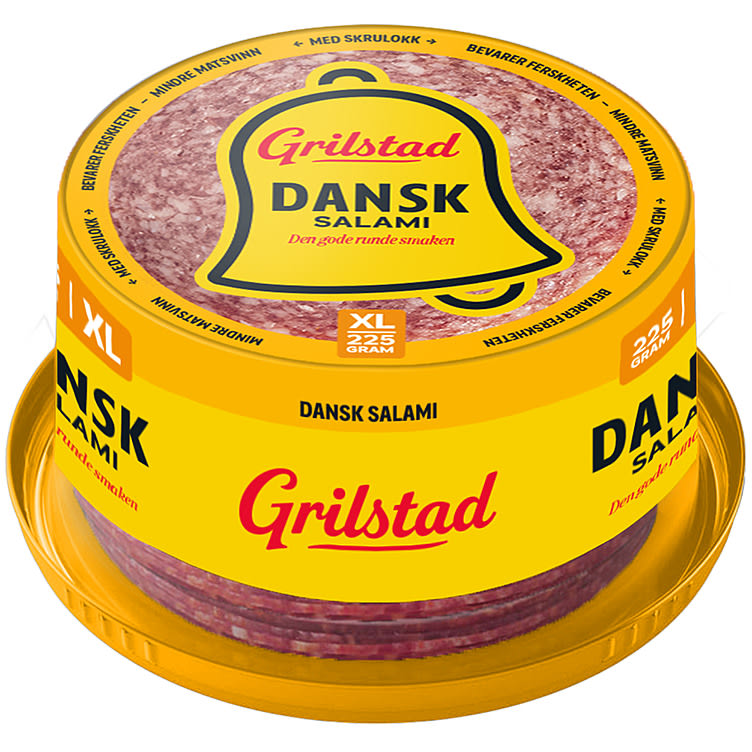 Kjøp Dansk Salami. 225g Grilstad hos MENY - 30,73 kr | MENY