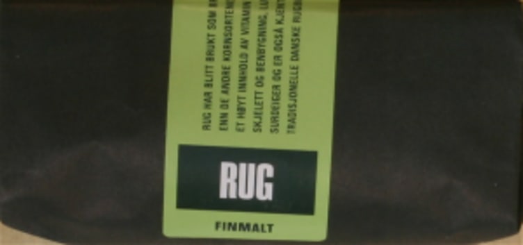 RUGMEL SAMMALT FIN ØKOLOGISK 1KG HOLLI M
