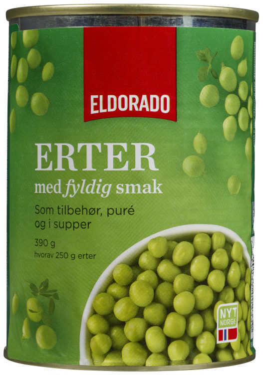 Erter Husholdning - 410g Eldorado | Meny.no