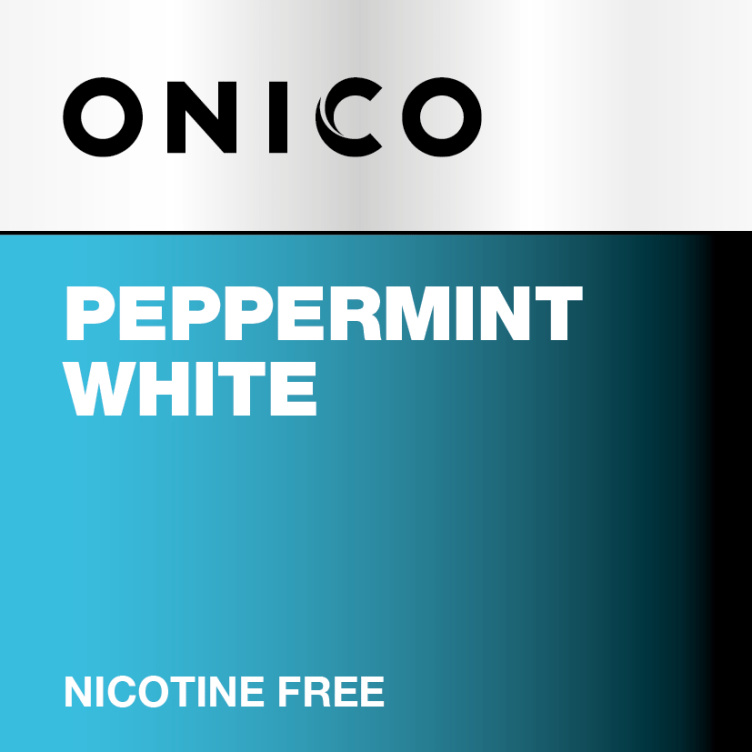 ONICO PEPPARMINT WHITE NIKOTINFRI 24G
