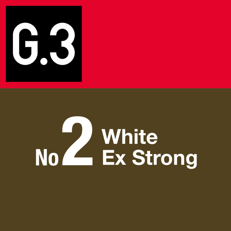 G3 NO2 WHITE EXTRA STRONG