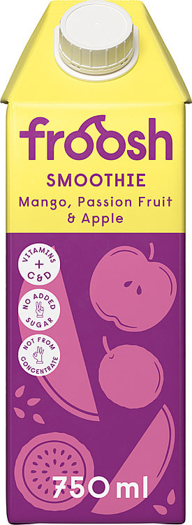 Froosh Smoothie - Mango&Pasjonsfrukt 750ml | Meny.no