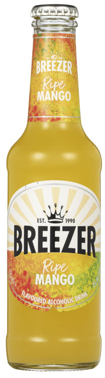 Bacardi Breezer - Mango 27,5cl flaske | Meny.no