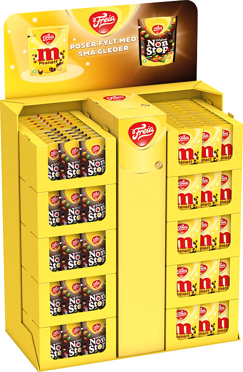 FREIA MIX M/NON STOP 1/3PL 300STK