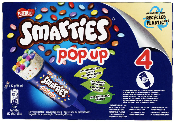 Smarties Popup - 4stk Mars | Meny.no