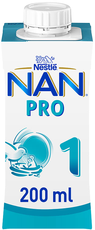Nan Pro 1 - Drikkeklar fra 0m 200ml Nestle | Meny.no