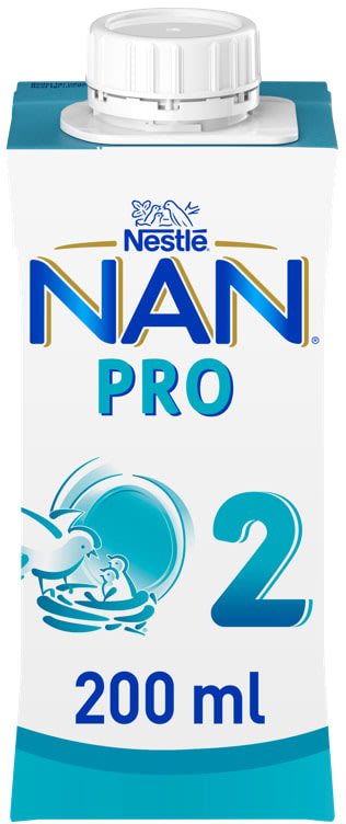Nan Pro 2 - Drikkeklar fra 6m 200ml Nestle | Meny.no