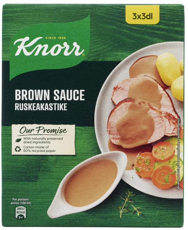 Brun Saus - 3pk Knorr | Meny.no